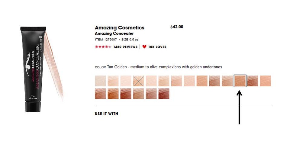 Dark Caramel Amazing Concealer By Amazing Cosmetics - Natural Health News