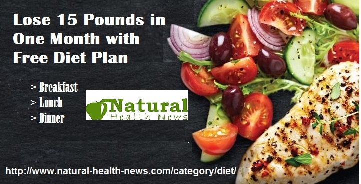 Lose 15 Pounds in One Month with Free Diet Plan | Diet Plans & Weight ...