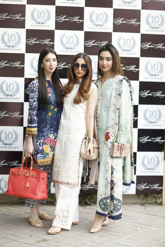 Ayesha Somaya Launches Flagship Store In Lahore Marking The Brands 10th ...