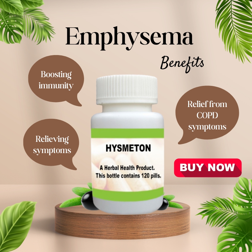 Hysmeton Emphysema Natural Way to Relief the Pain